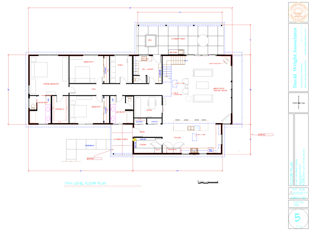 Modern Farm House - David Wright, Architect